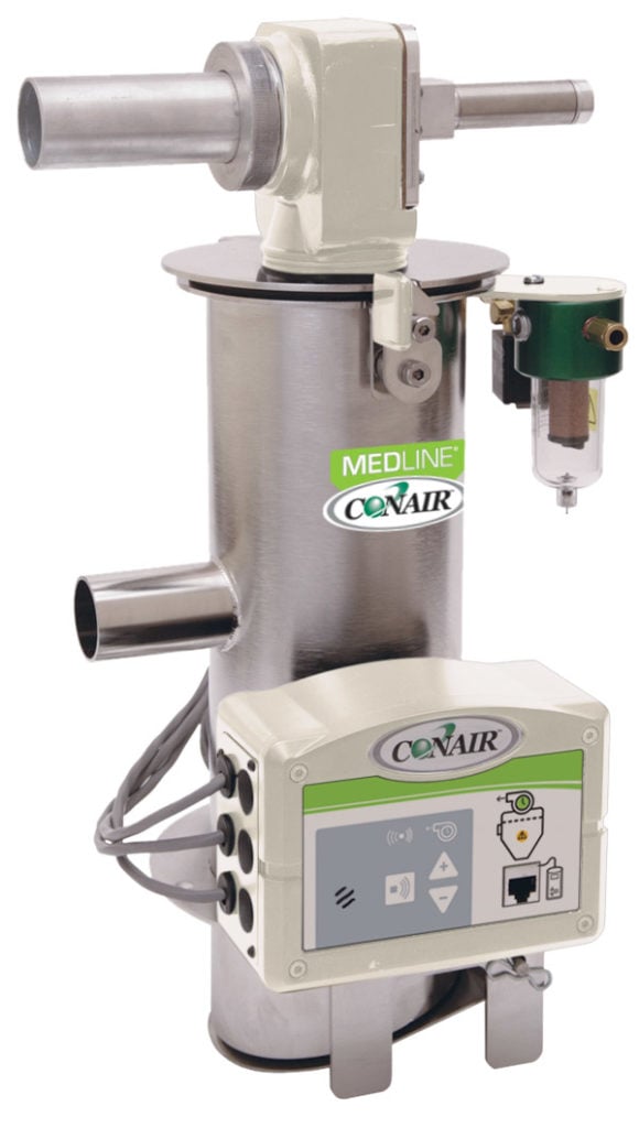 Receptor médico MedLine® apto para cuartos blancos | Conair